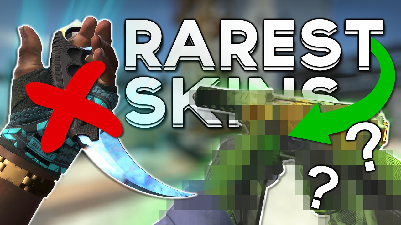 The RAREST SKINS in CS:GO You Didn't Know Existed! - YouTube