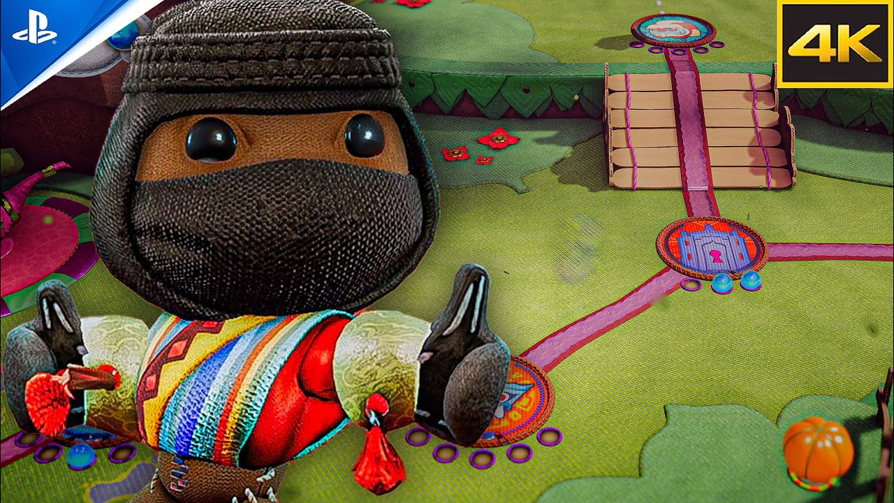 😄The Story Of A Planet Called Craftworld🎮 Experience Sackboy: A Big ...