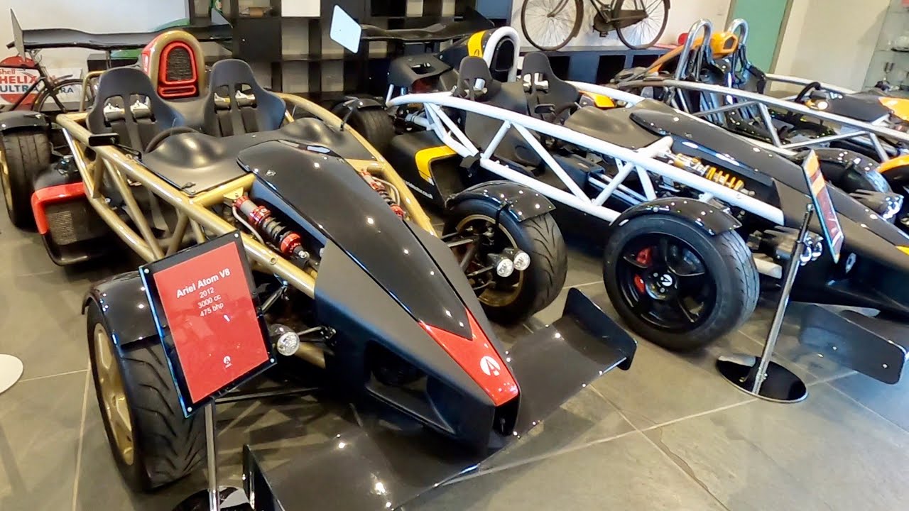 Ariel Motor museum and factory tour - YouTube