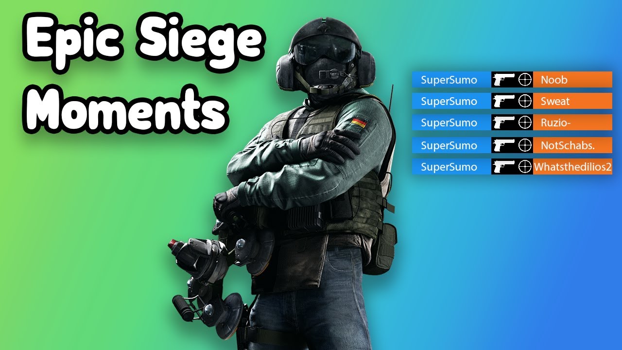 THIS SIEGE VIDEO WILL MAKE YOU PLAY INSANE - YouTube