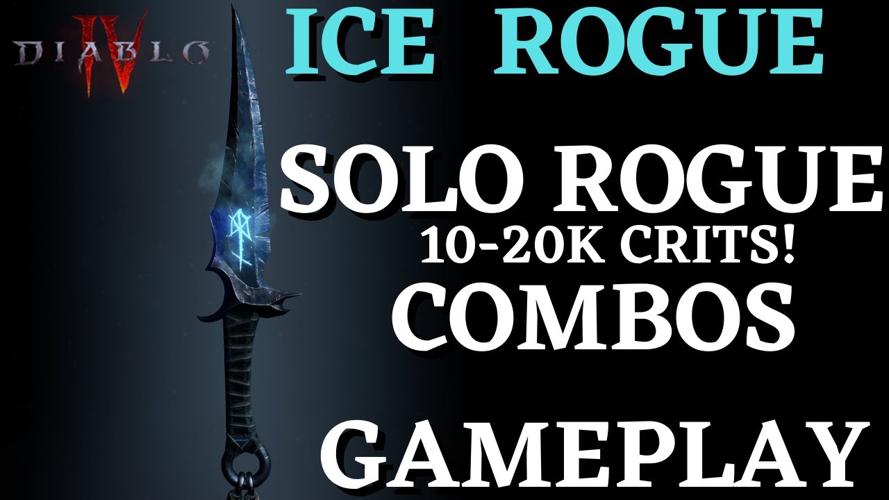 a FUN Ice Melee Rogue Indepth Build OP DAMAGE! Diablo 4 Beta - YouTube