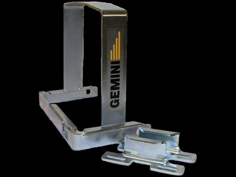 How to install a GEMINI Anti Tamper Slide Bracket - YouTube