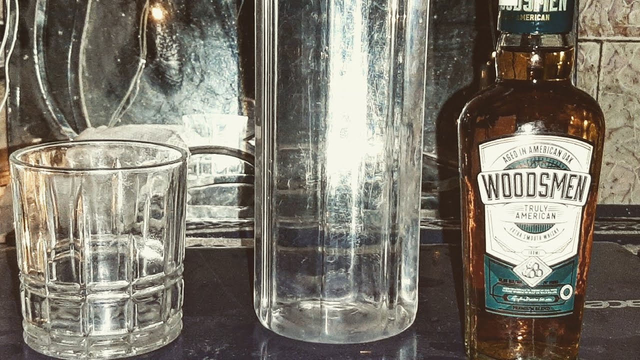 Woodsmen American Whisky 140 Delhi with Chicken Kebabs 110rs - YouTube