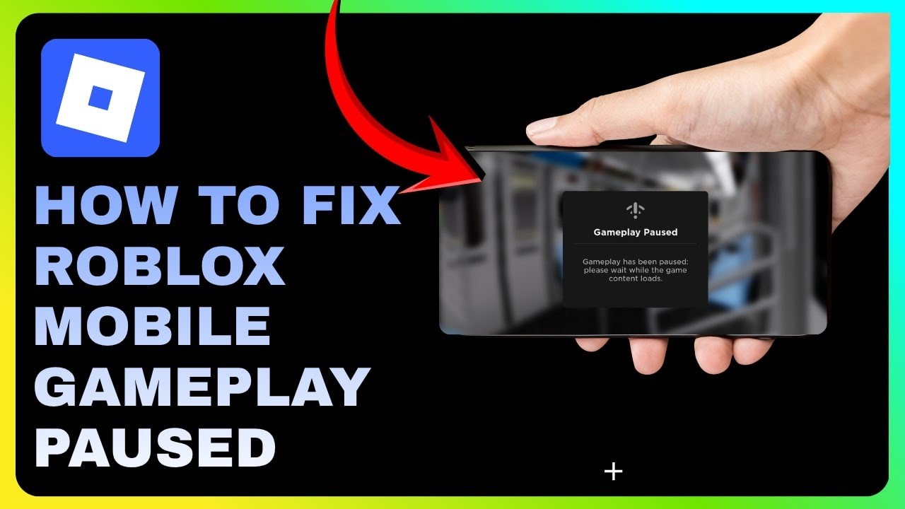 How To Fix Roblox Mobile Gameplay Paused - Complete Guide - YouTube