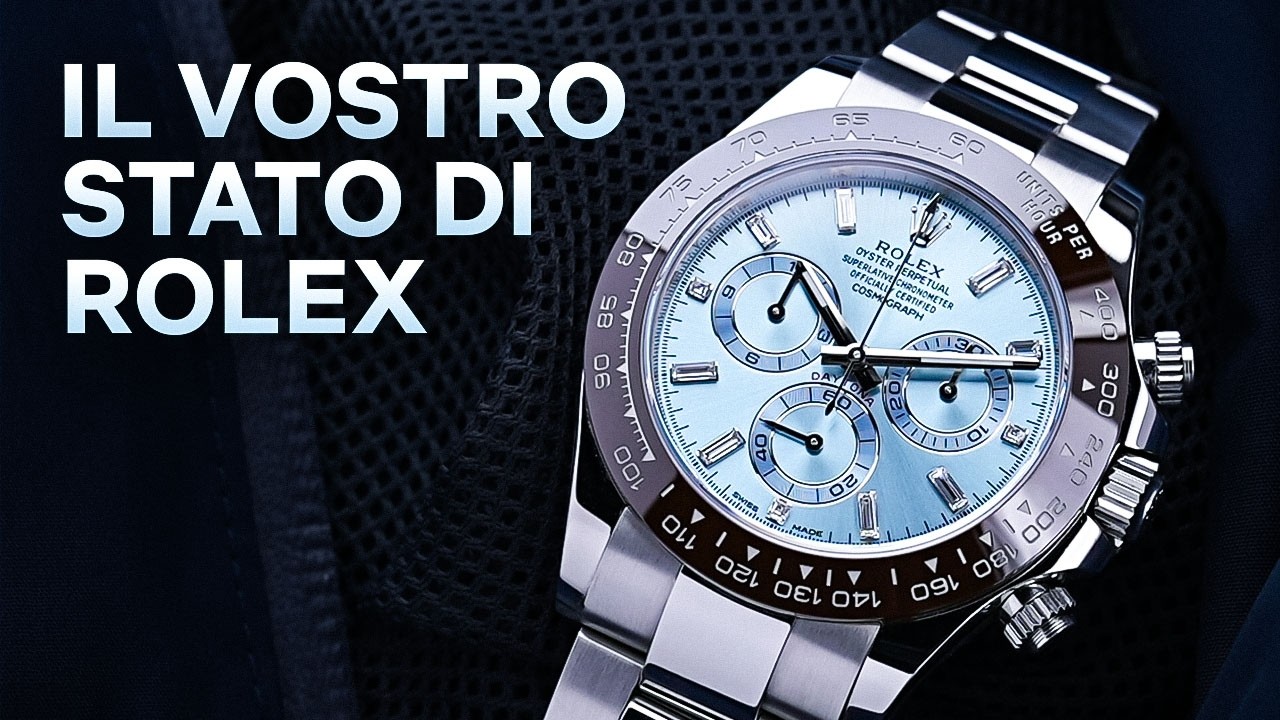Cosa Dice il Tuo Rolex sul Tuo Status - YouTube