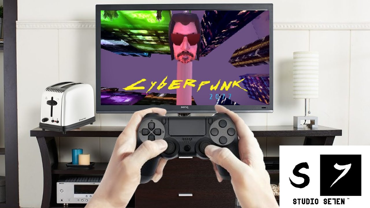 Cyberpunk except it's played on a toaster (Funny moments, bugs, and ...
