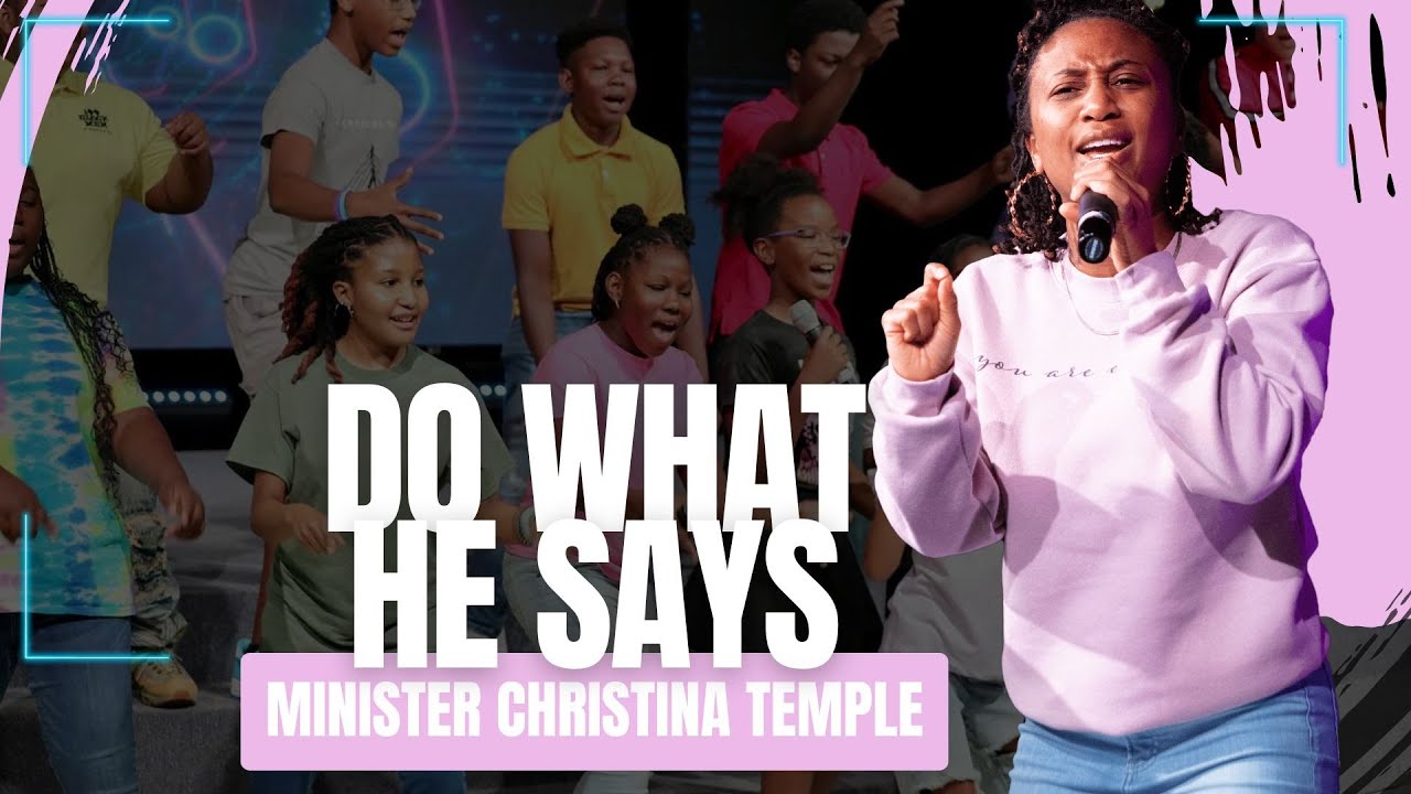 Youth Weekend | Do What He Says | Minister Christina Temple - YouTube