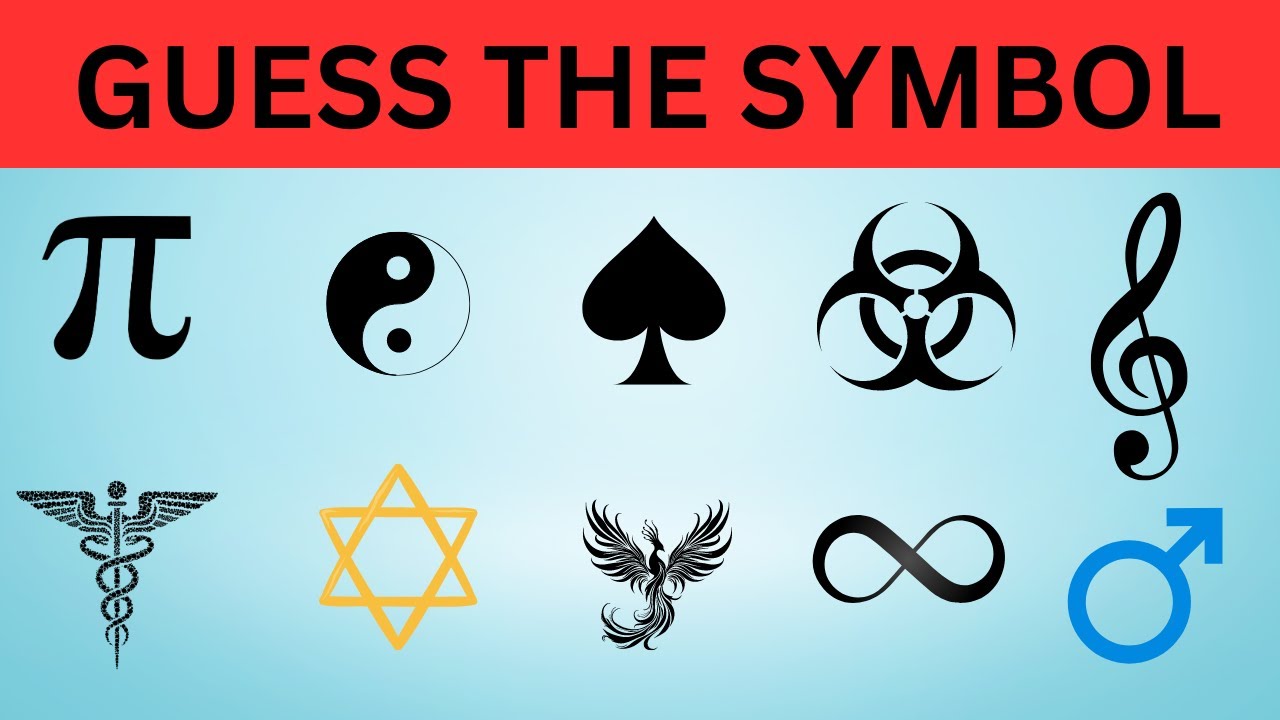 Guess the Symbol Quiz || Famous Symbols || General Knowledge ...