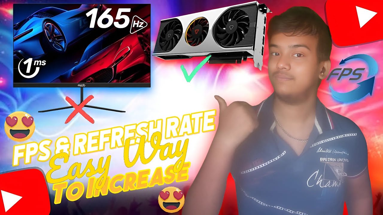 Fps & Refresh Rate Easy Way To Increase | Refresh Rate | Fps - YouTube