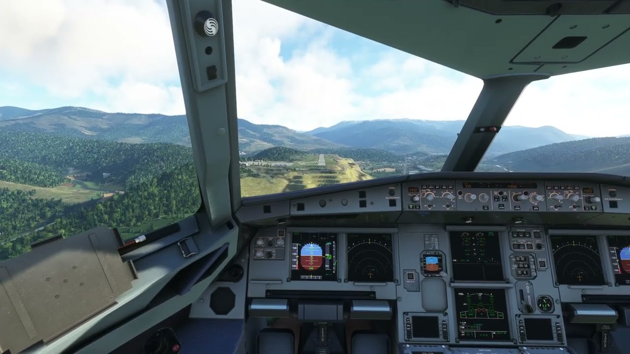 Airbus 321 NEO Landing at Andorra–La Seu d'Urgell Airport - YouTube