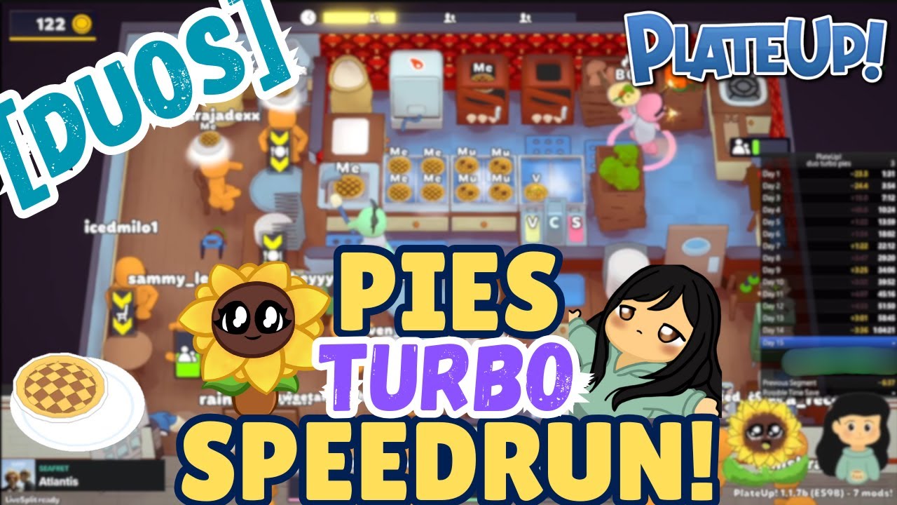 [duos] TURBO random pies w/ @Honoris-sh 1:10:55.56 (patch 1.1.7b) || 9 ...