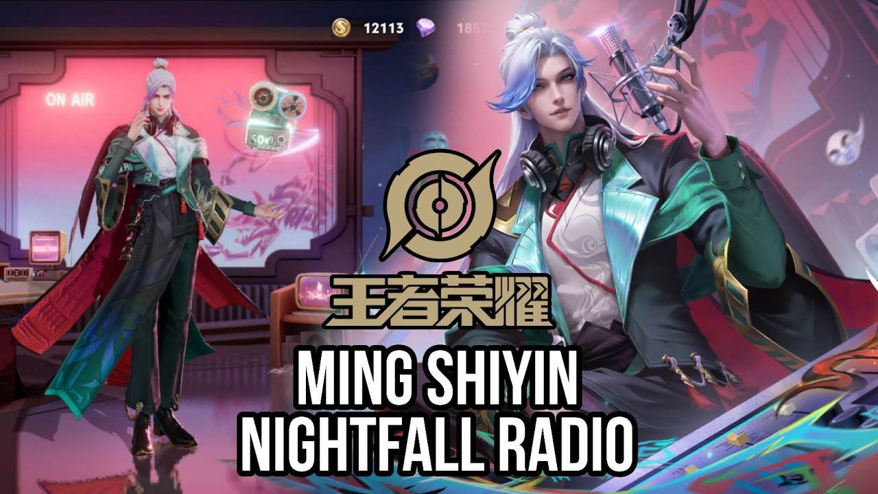 New Skin Ming Shiyin - Nightfall Radio | Chinese Server | Honor Of ...