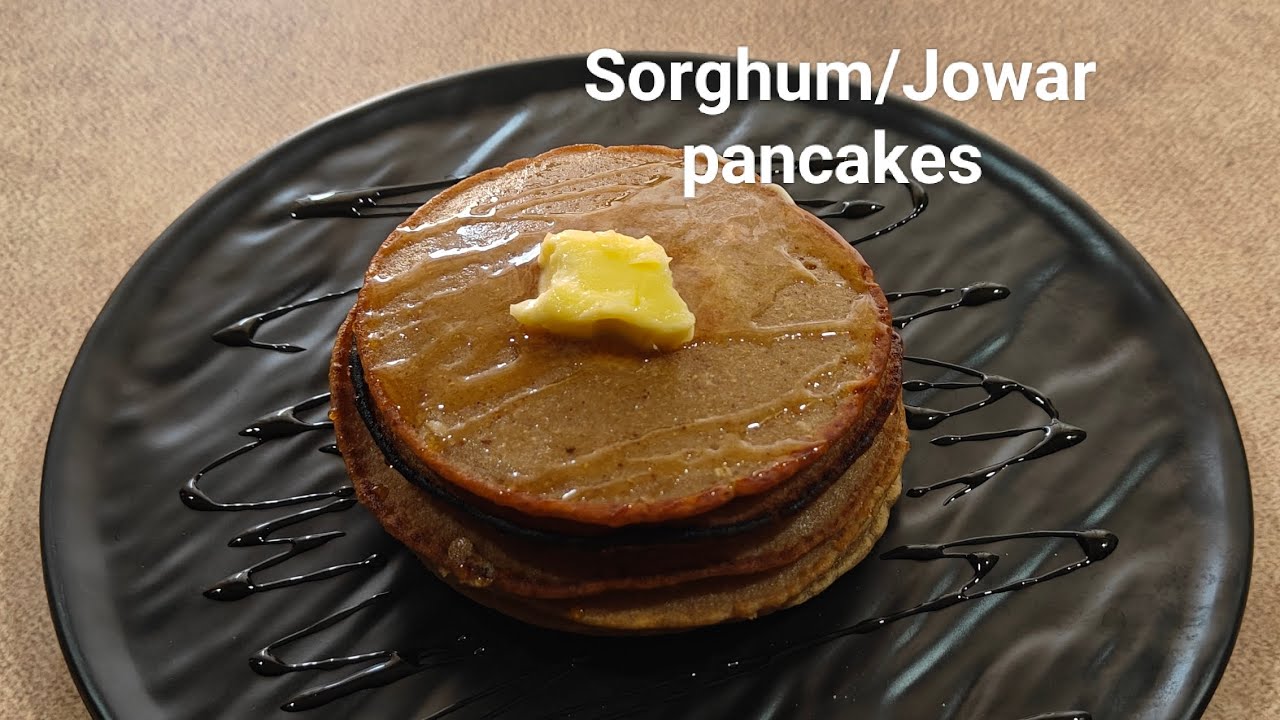 Jowar pancakes/ Sorghum Pancakes/ pancakes/ pancakes for breakfast ...