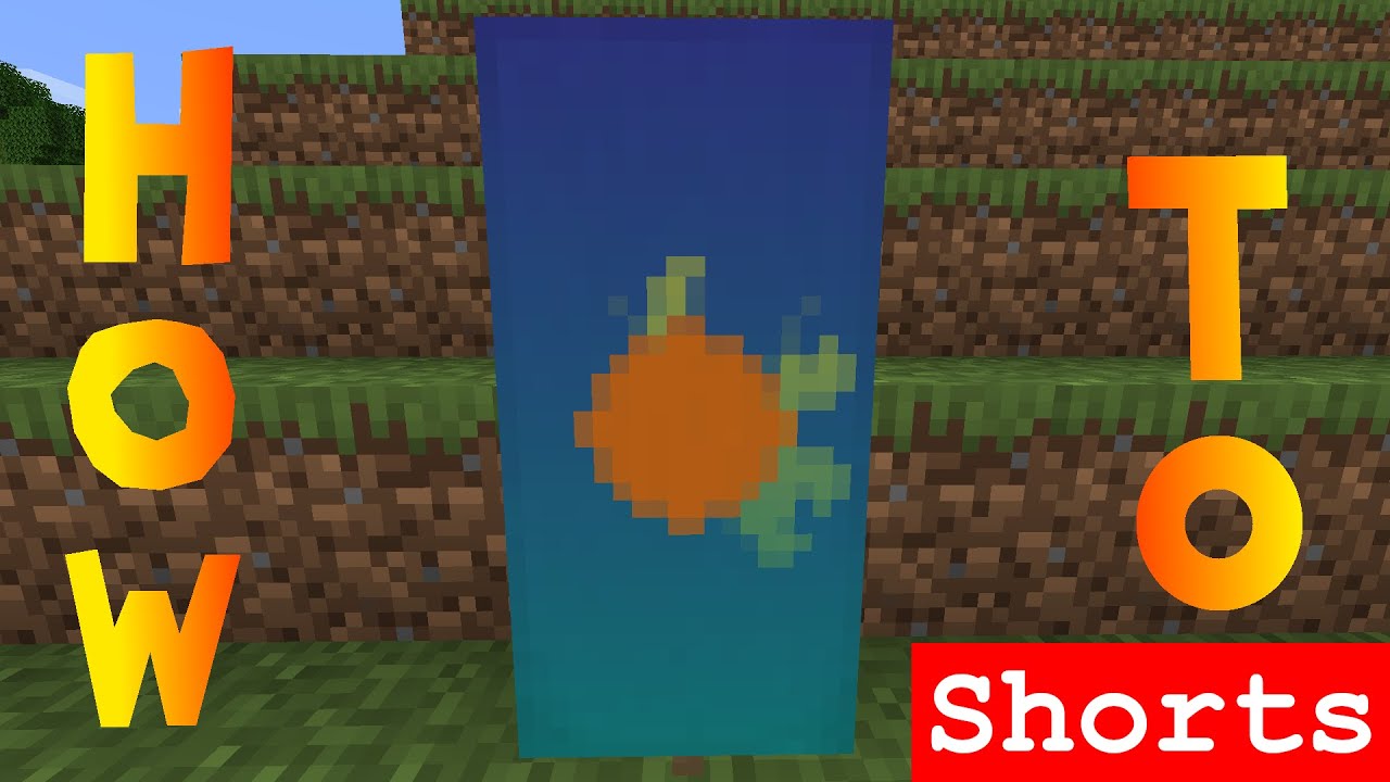 Minecraft: How to Make a Tropical Fish Design Banner - Tutorial - YouTube