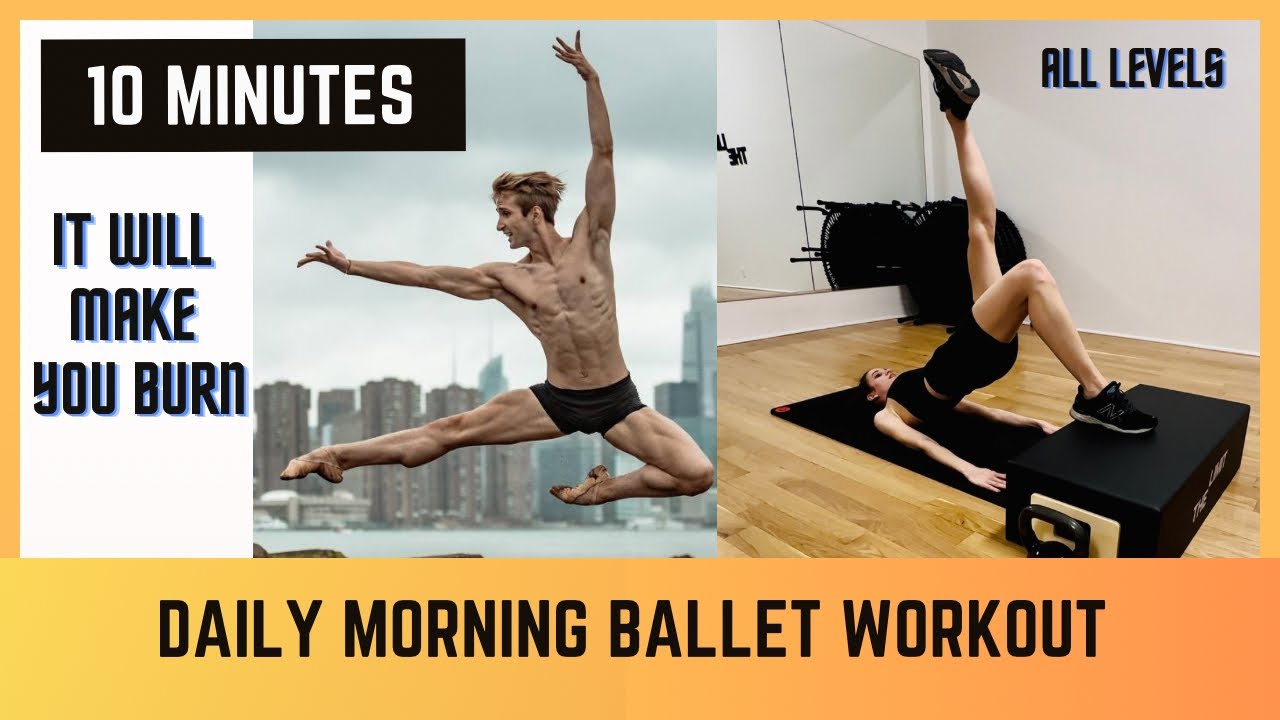 10-Minute Ballet Workout for Strength: Abs, Glutes & Back | All Levels ...