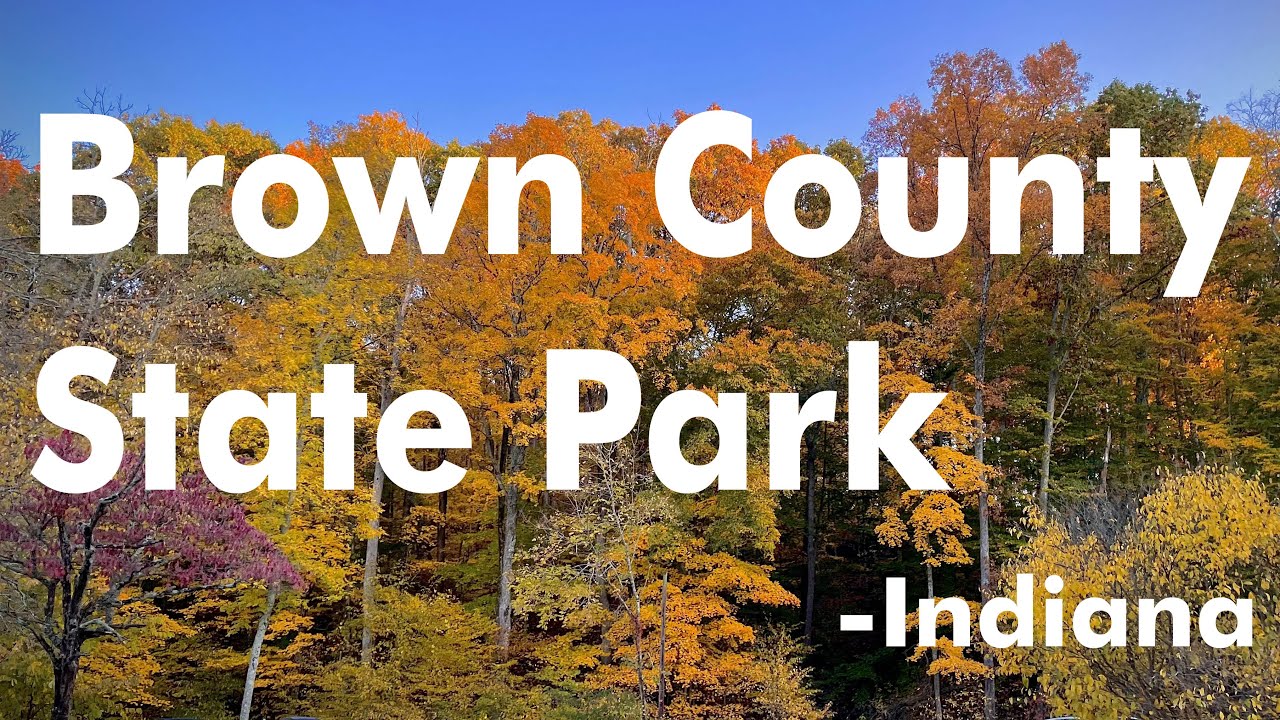 Fall Scenic Drive - October-16 || Brown County State Park || In Indiana ...