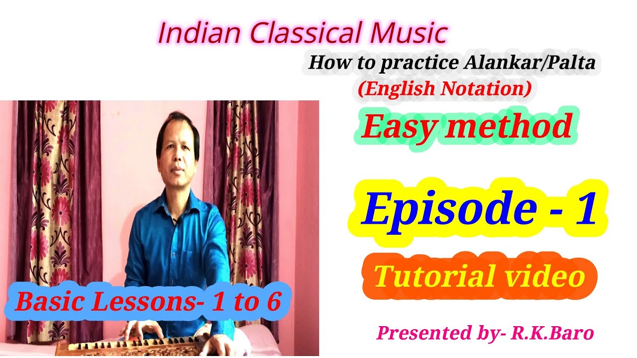 ALANKAR ||Basic Lessons of Music || Learn how to practice Indian ...