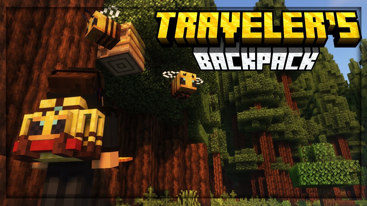 Traveler's Backpack (MOCHILAS NO MINECRAFT) - Atualizado 2024 - YouTube
