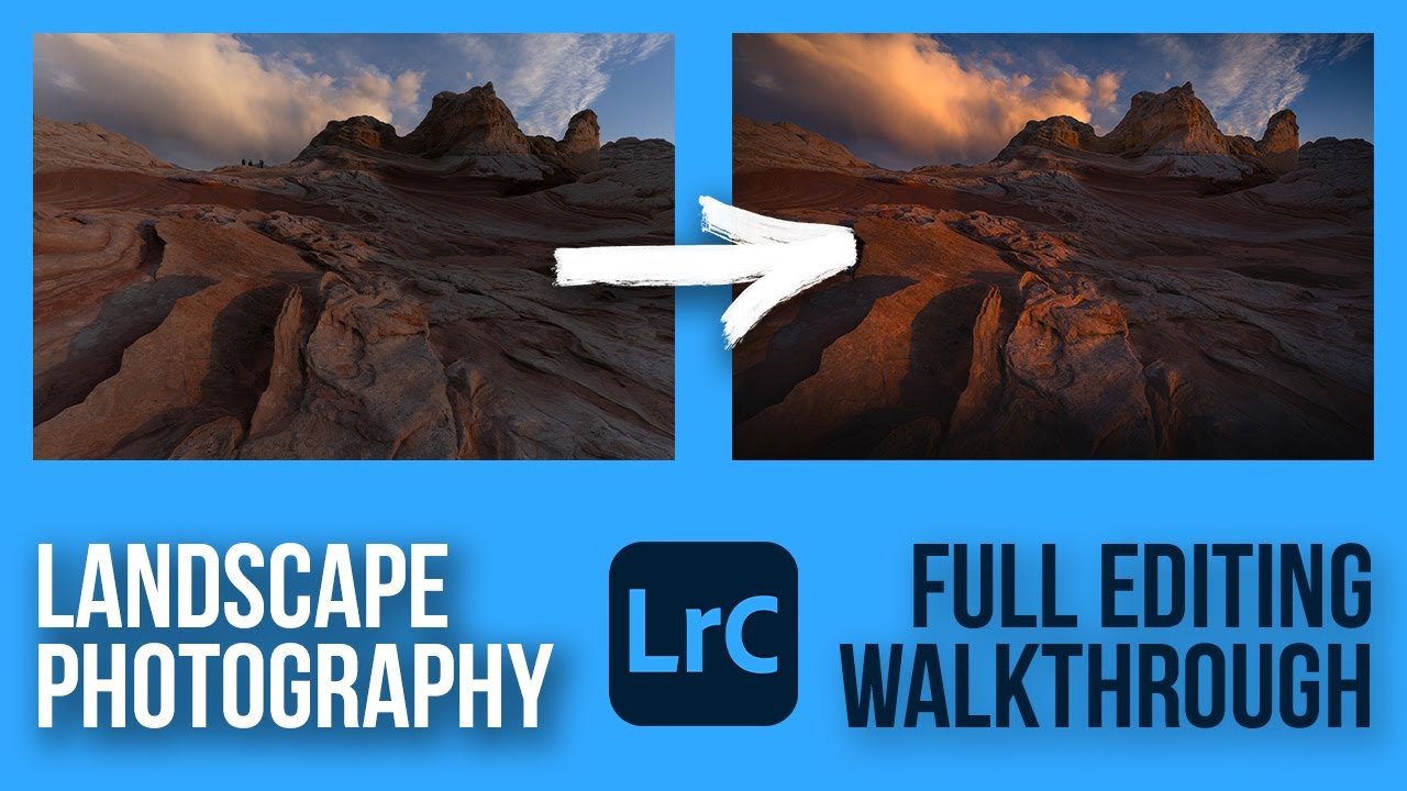 How to Edit Landscape Photography in Lightroom in 2023 - YouTube