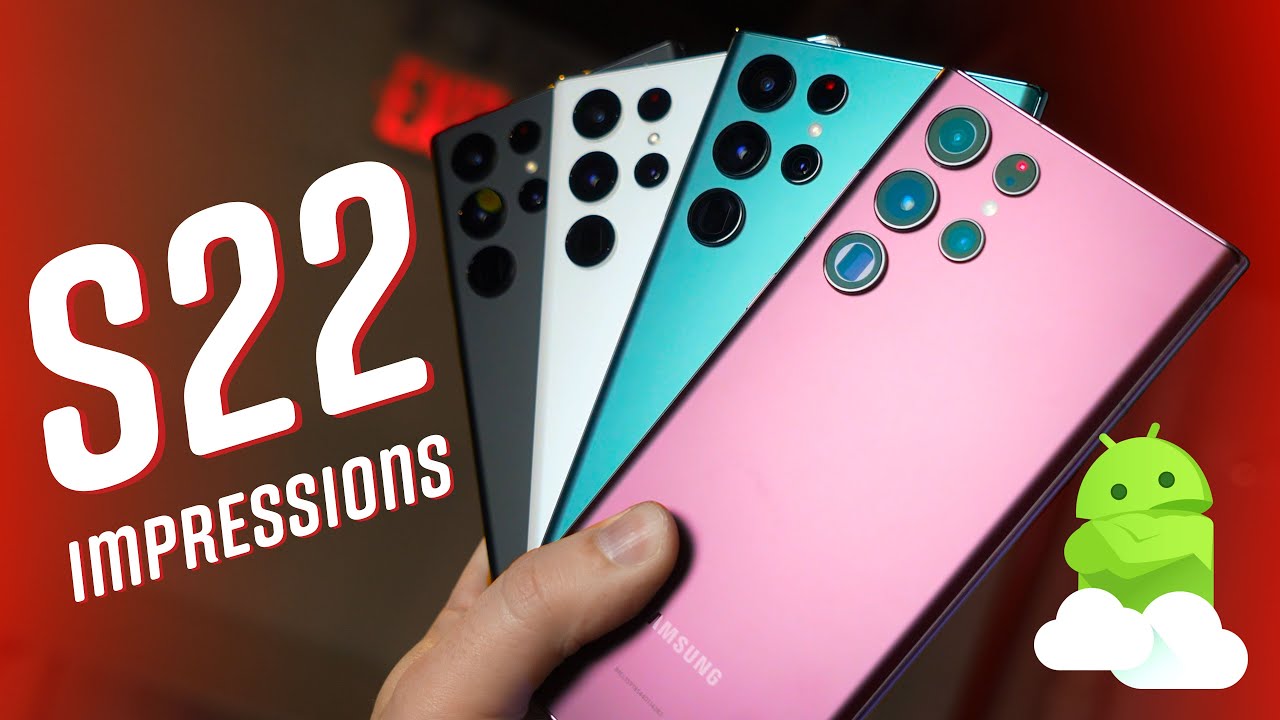 Samsung Galaxy S22, Plus, Ultra Impressions: BIG upgrades for 2022? 🤔 ...
