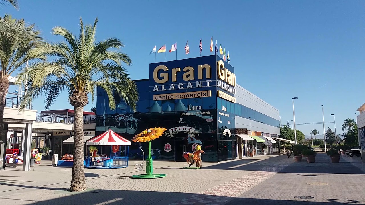 gran alacant commercial centre - YouTube
