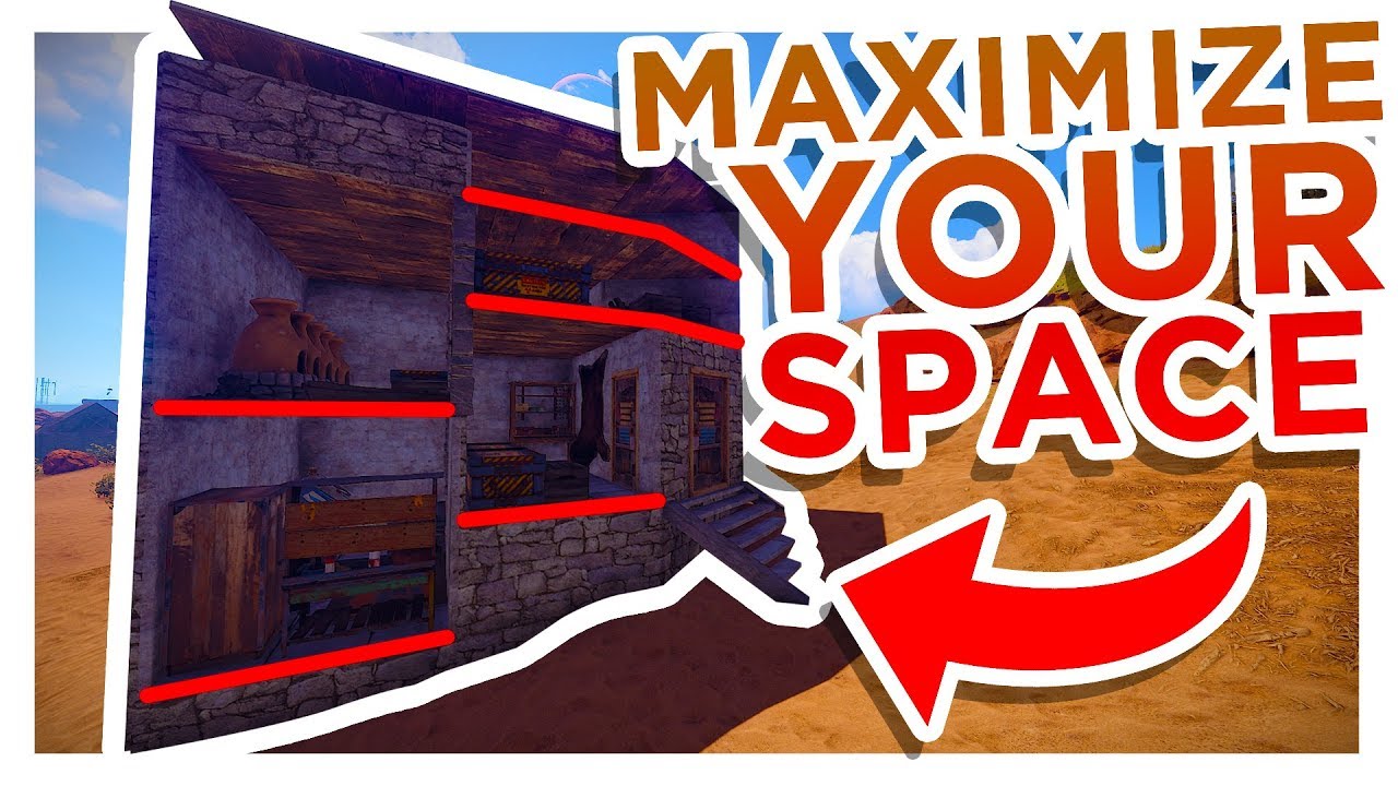 RUST | BEST Double Layered Cheap Starter Base - YouTube