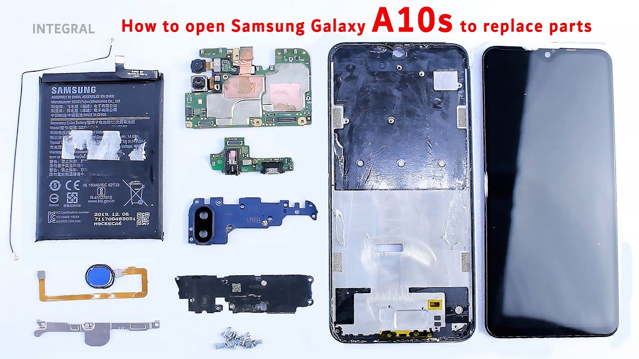 Samsung A10S Disassembly – How to Open Samsung Galaxy A10s for Parts ...
