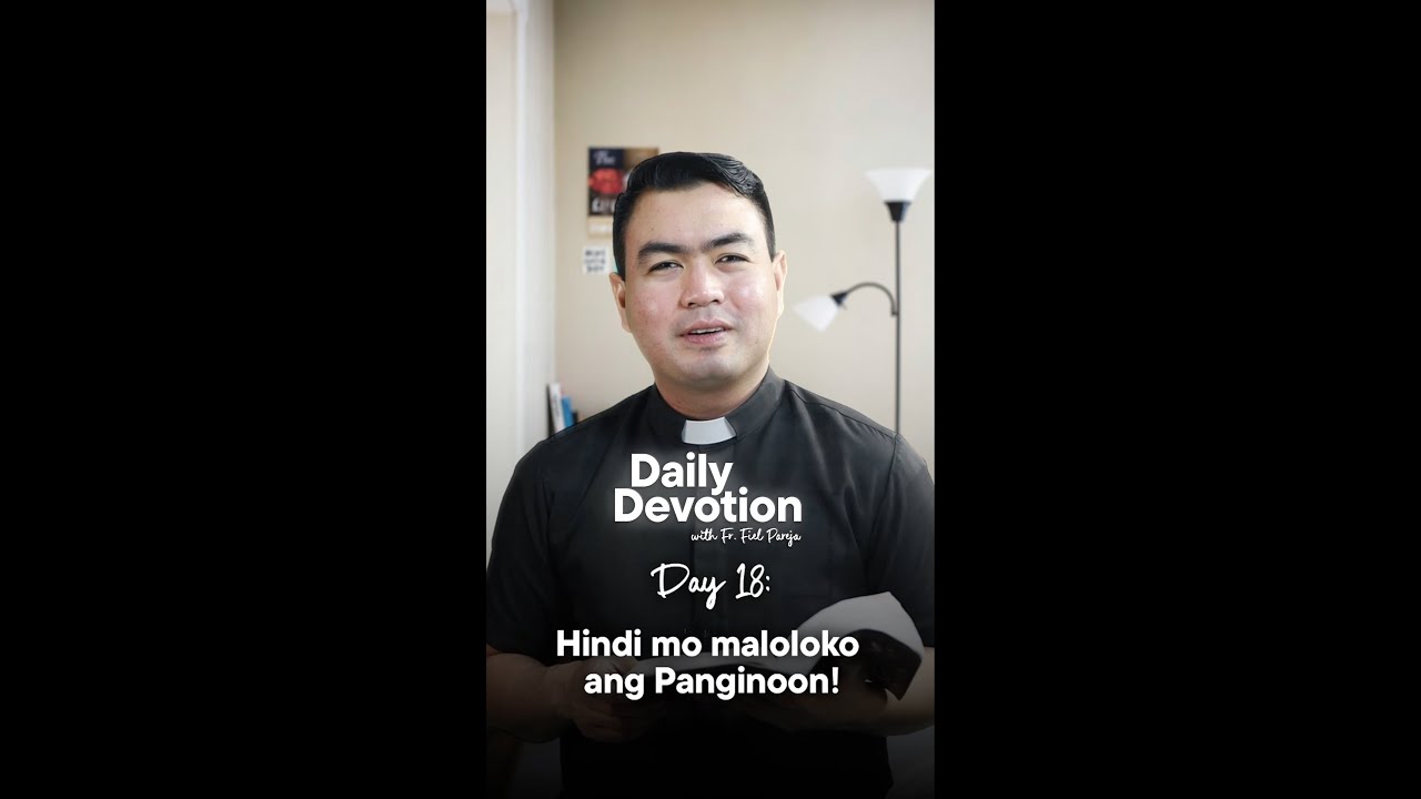 DAY 18: Daily Devotion with Fr. Fiel Pareja | Season 4 - YouTube
