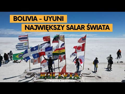 Salar de Uyuni - Największe solnisko na Świecie - Honda Transalp XL750 Ameryka Południowa