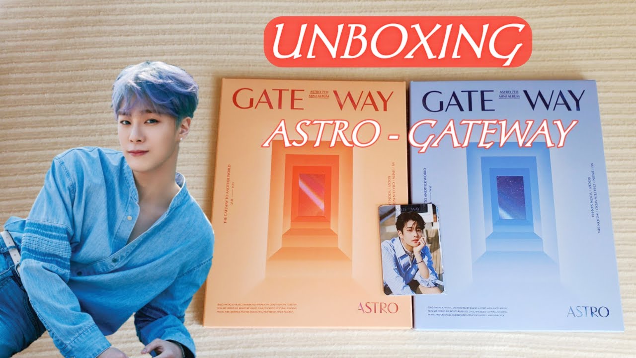🌼UNBOXING ASTRO (아스트로)~ GATEWAY Album - YouTube