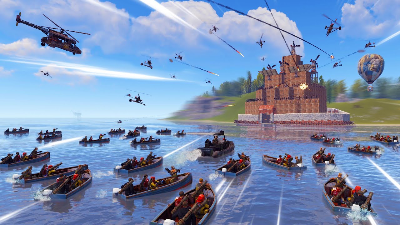 How we Zerged on Twitch Rivals - Rust - YouTube