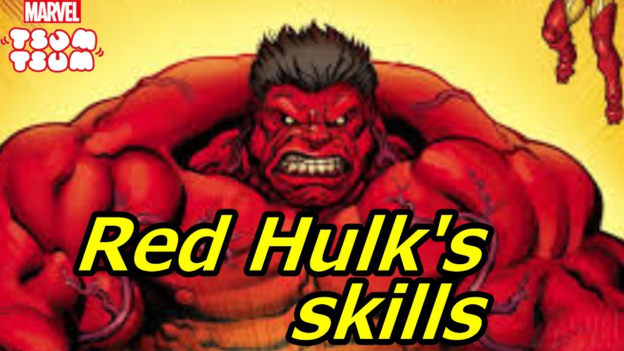 Red Hulk's skills and special skills! - YouTube