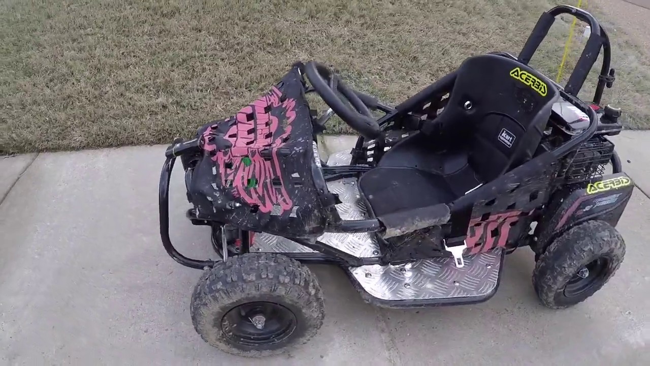GO CART FUN !!! Neighborhood Father Son Ride - YouTube