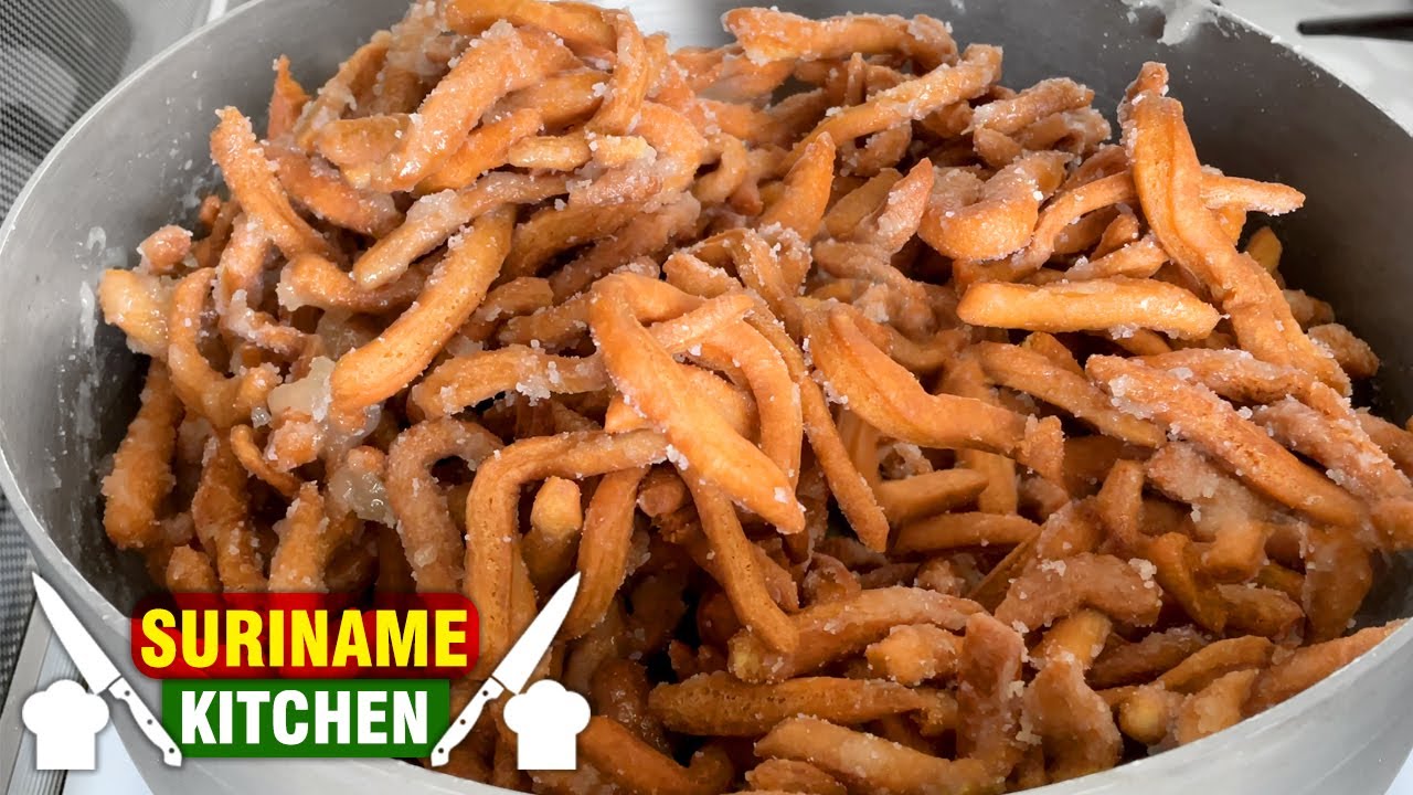Sew Khaadja (Zoete Surinaamse Krakelingen) | Sweet Khadja Recipe (Sweet ...