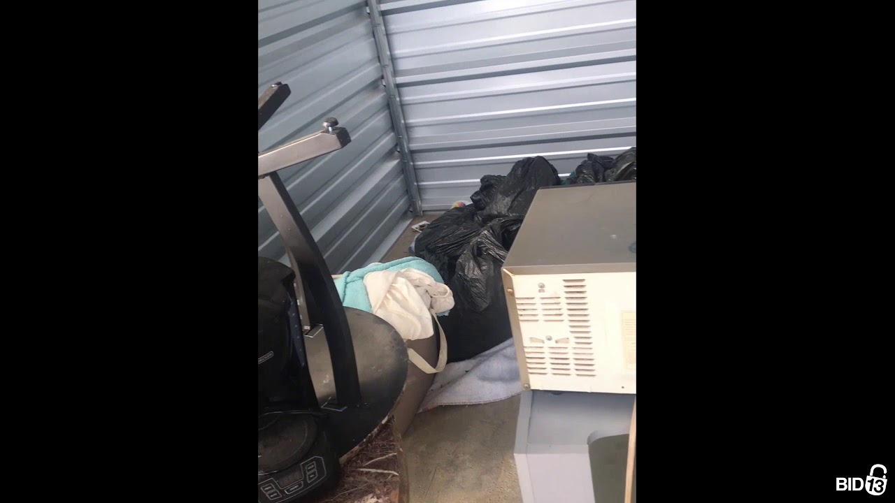 Jackson Self Storage - Unit H 122 - YouTube