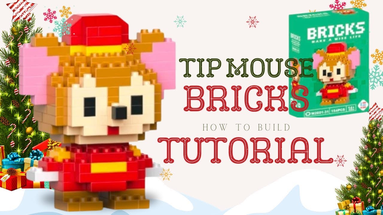 I BUILD TIP MOUSE TIMOTHY BRICKS MINI LEGO TUTORIAL (Bahasa) - YouTube