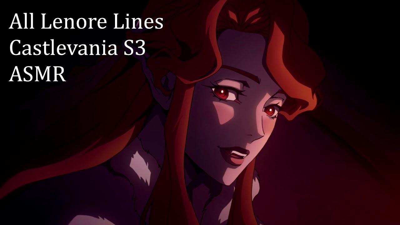 Lenore (Jessica Brown Findlay) Castlevania Voice Compilation | ASMR ...