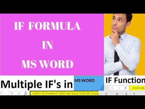 How to use if formula for Pass and Fail in excel | excel formula result ...