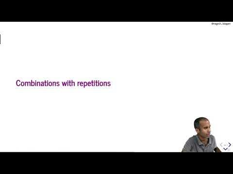 Probability and Statistics | Lecture - 2: Combinatorics - II - YouTube