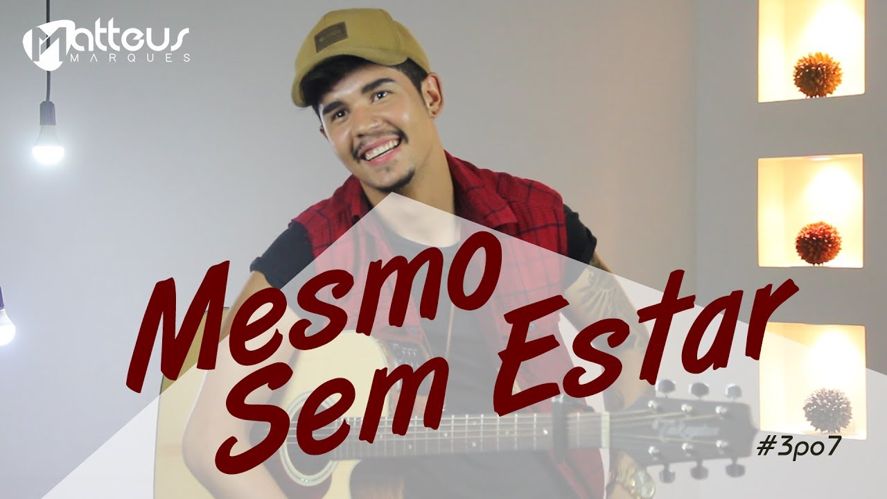 Mesmo Sem Estar - Luan Santana Part. Sandy (Mateus Dornas Cover) - YouTube
