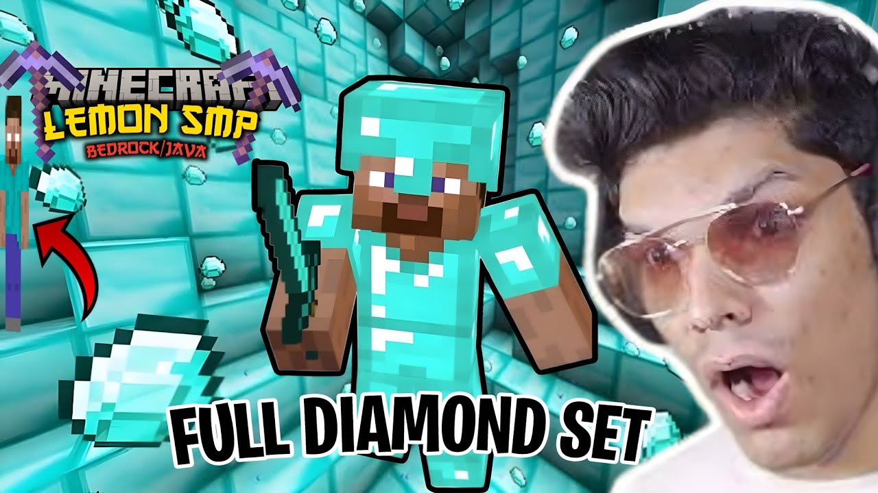 I GOT DIAMONDS BUT THIS HAPPENED | LEMON SMP Season/Ep-1 - YouTube