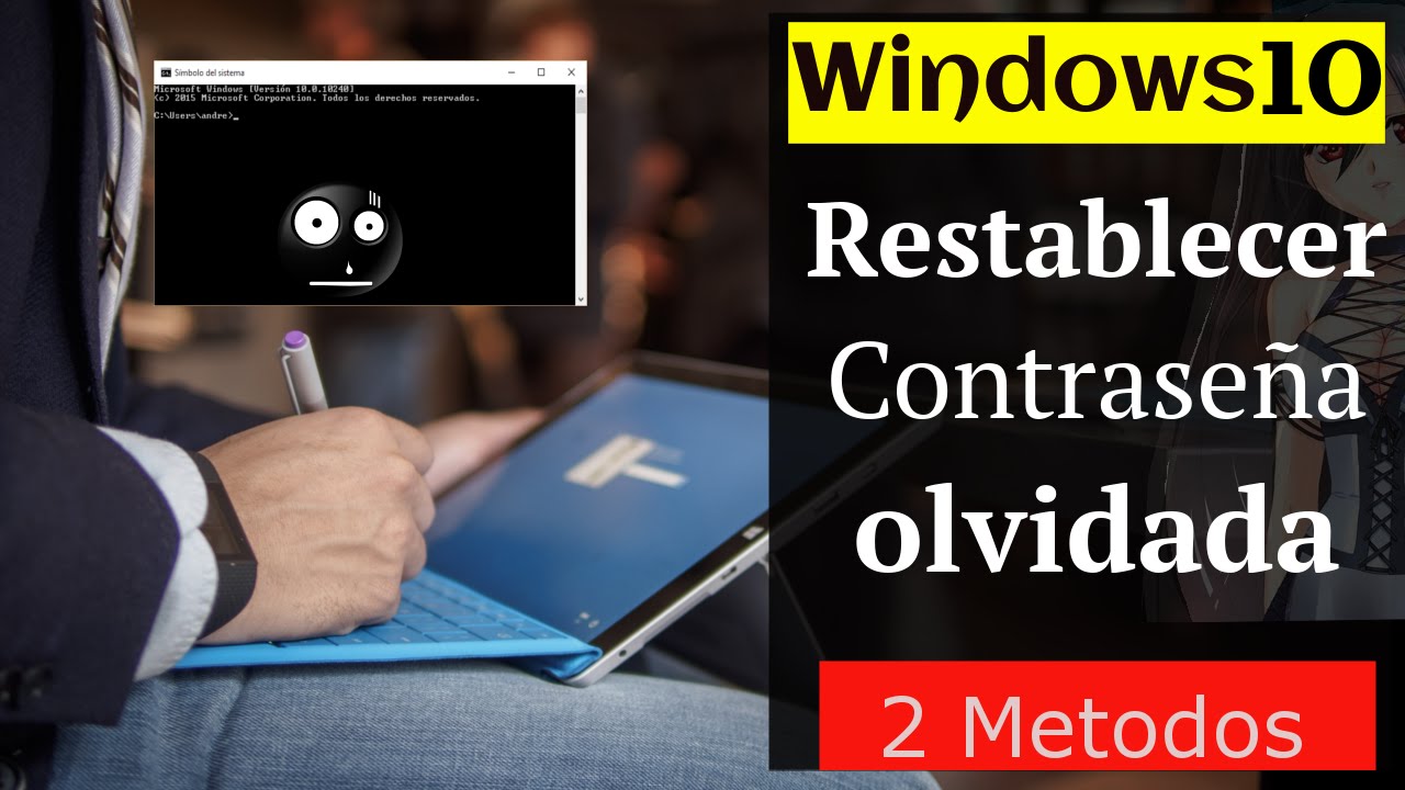 6 Pasos: Restablecer la contraseña olvidada en Windows 10 (Local ...