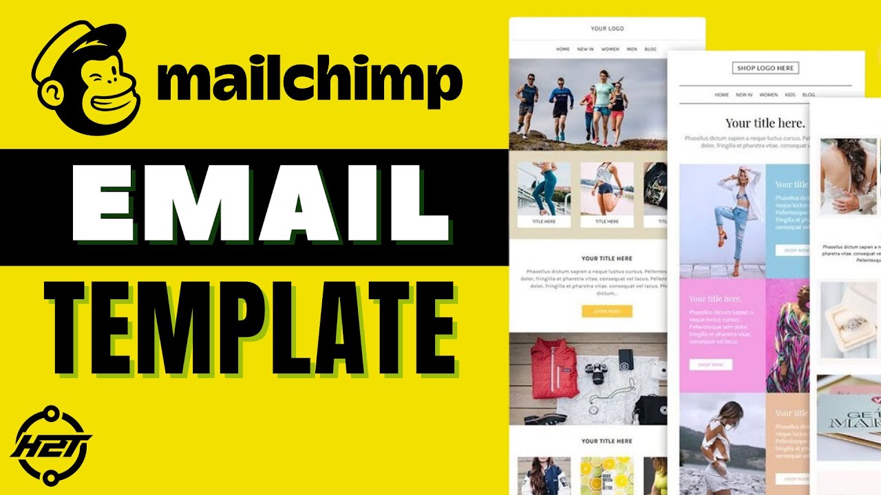 How To Create Mailchimp Email Templates - YouTube
