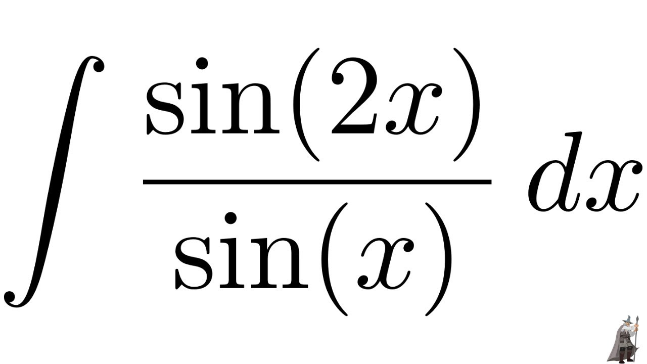 Integral Of Sin 2x sin x YouTube
