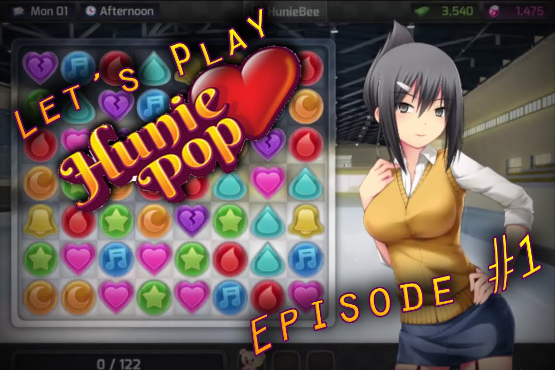Let's Play: HuniePop - Ep 1 - I AM A DATE GOD!!! - YouTube