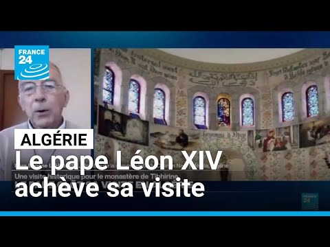 Le pape Léon XIV achève sa visite historique en Algérie • FRANCE 24