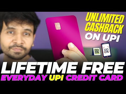 LIFETIME FREE Everyday UPI Credit Card | Real Uncapped Cashback on UPI, Online & Offline