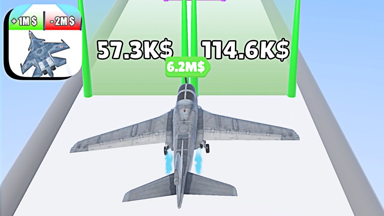 Plane Evolution - All Levels Gameplay Android,ios (Part 14) - YouTube