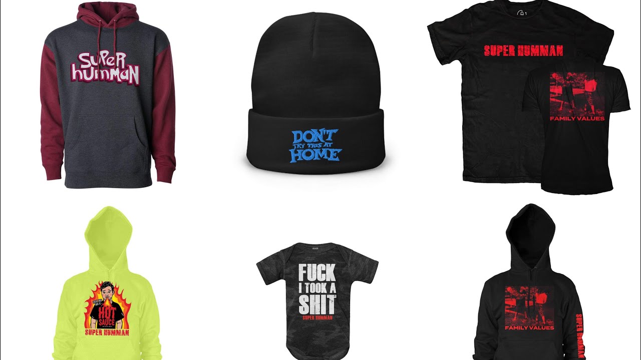 SUPER HUMMAN BLACK FRIDAY MERCH SPECIAL - YouTube