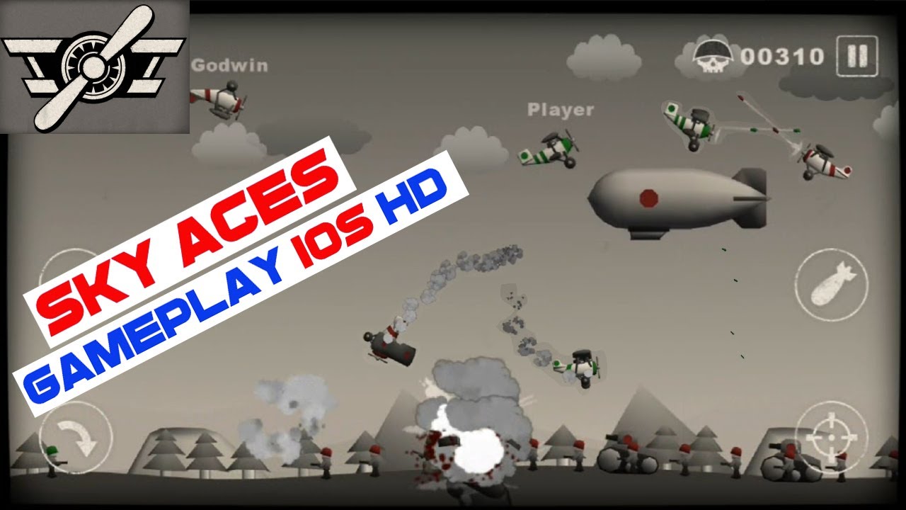 Sky Aces Gameplay iOS HD - YouTube